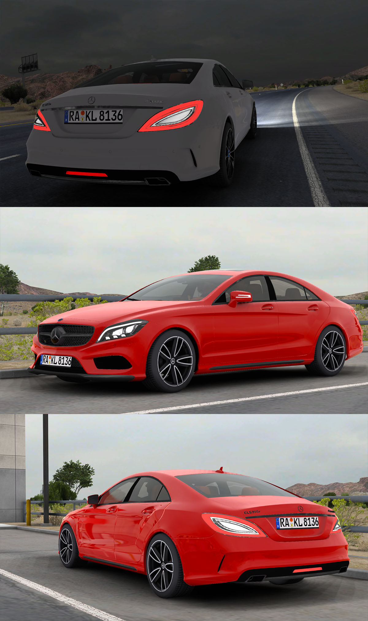 [ATS] Mercedes-Benz C218 CLS-Class v2.5 - 1.46 - atsmod.net