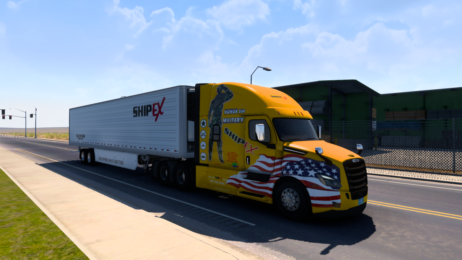 Ship Ex Logistics skin - atsmod.net