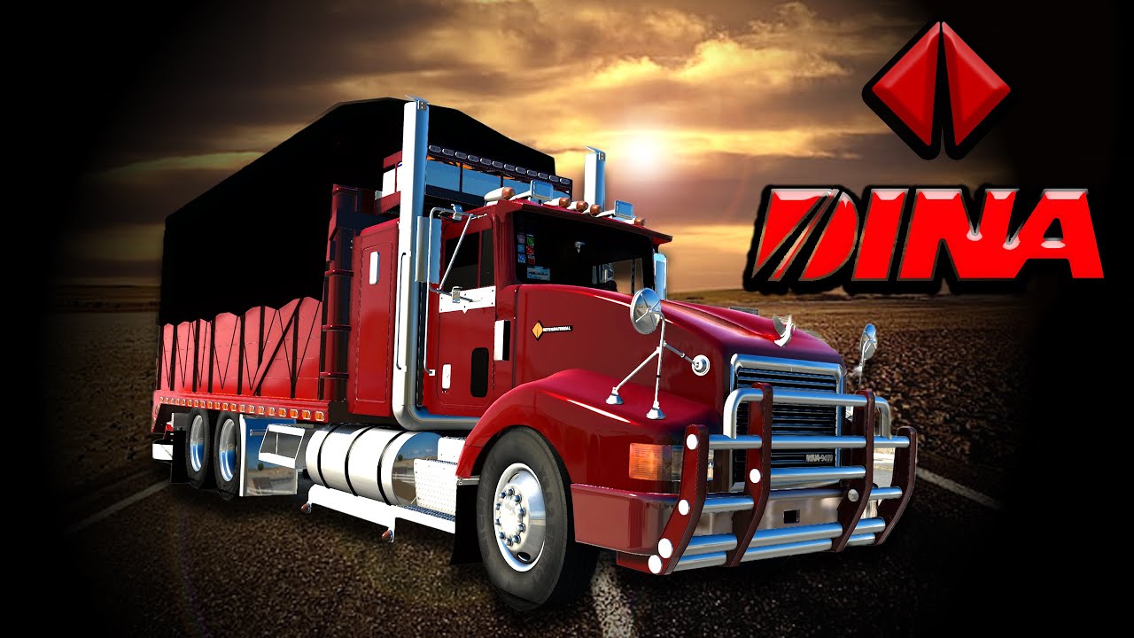 Dina 9400 1995 Truck + Interior v1.3 (1.49.x) - atsmod.net