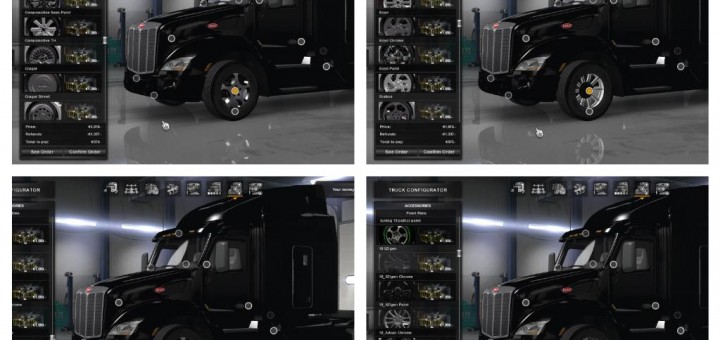 PETERBILT 386 TUNING PACK • ATS mods | American truck simulator mods ...