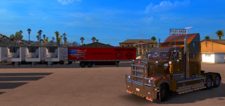 ATS Truck | American truck simulator trucks mods