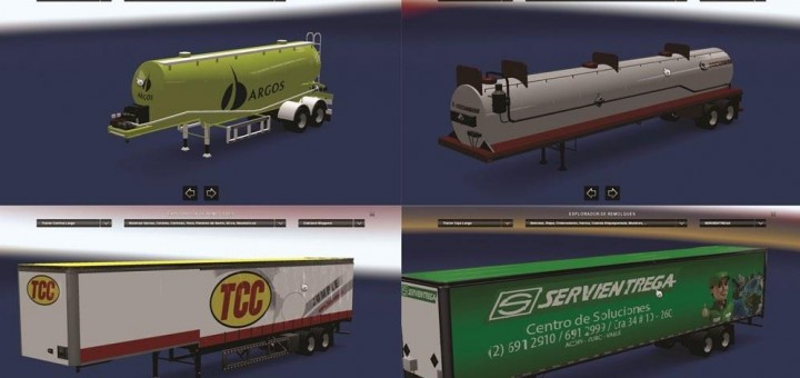 Dump Trailer [1.36.x] • ATS mods | American truck simulator mods ...