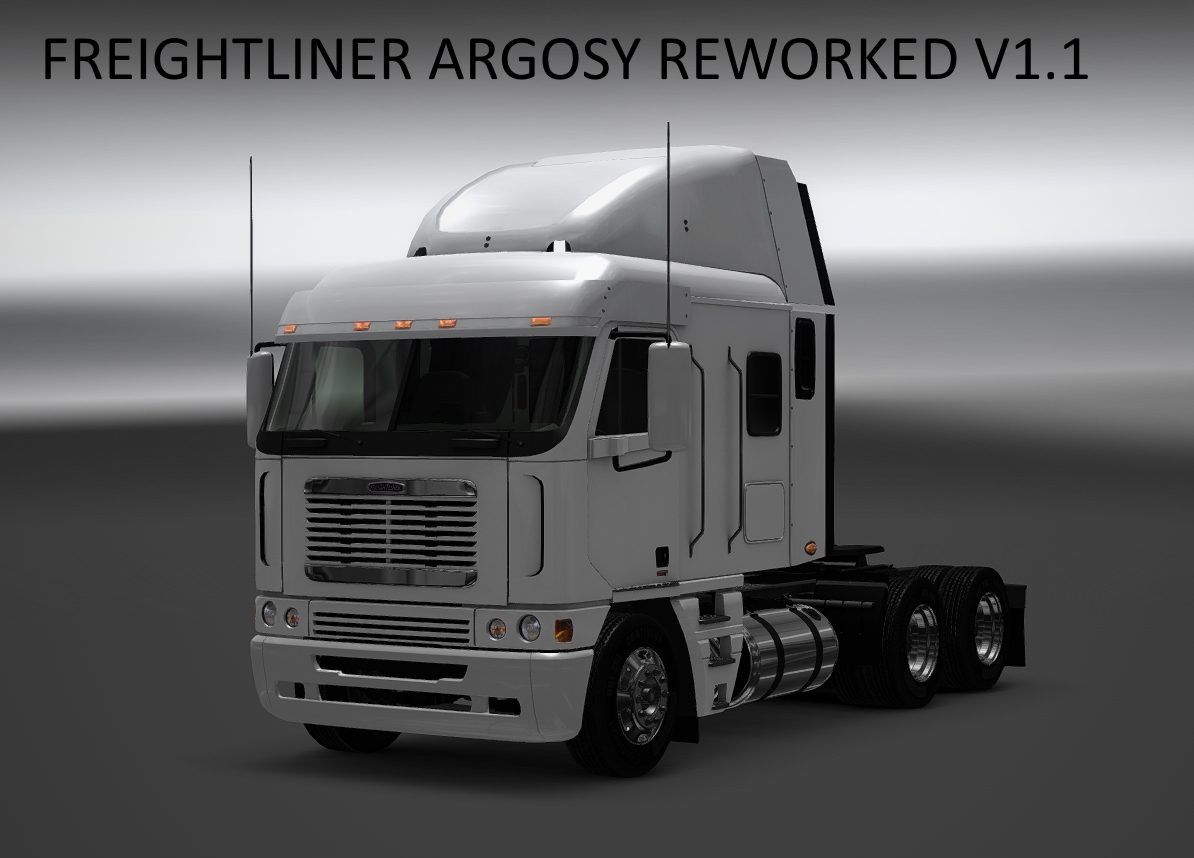 Freightliner Argosy Reworked v1.1 - atsmod.net