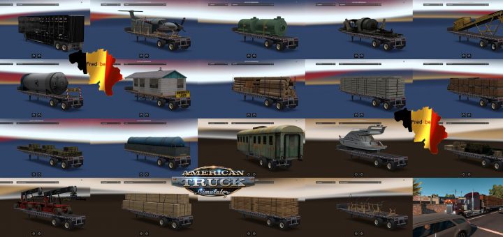Overweight Trailers and Cargo Pack by Jazzycat v6.2.3 - atsmod.net