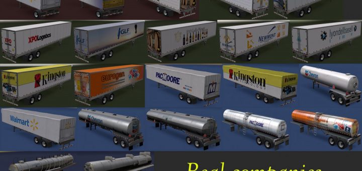 ATS Trailer | American truck simulator Trailers mods