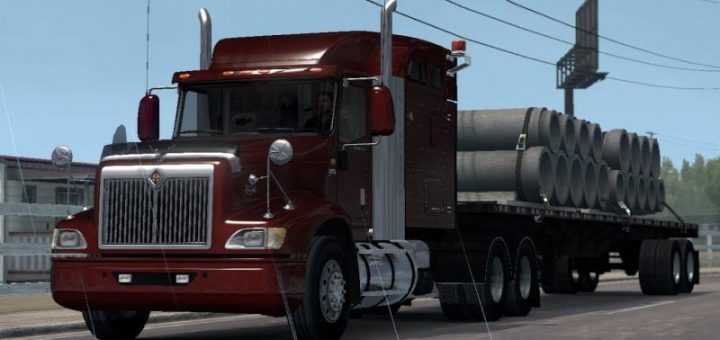 INTERNATIONAL 9600 CUSTOM [1.39] • ATS mods | American truck simulator ...