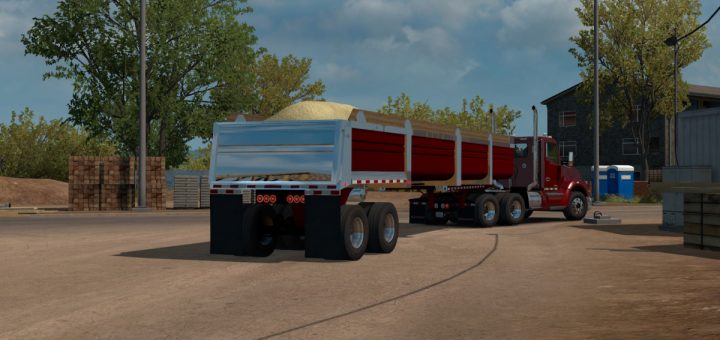 Trail King TKBD22-362 v1.1 [1.40] • ATS mods | American truck simulator ...