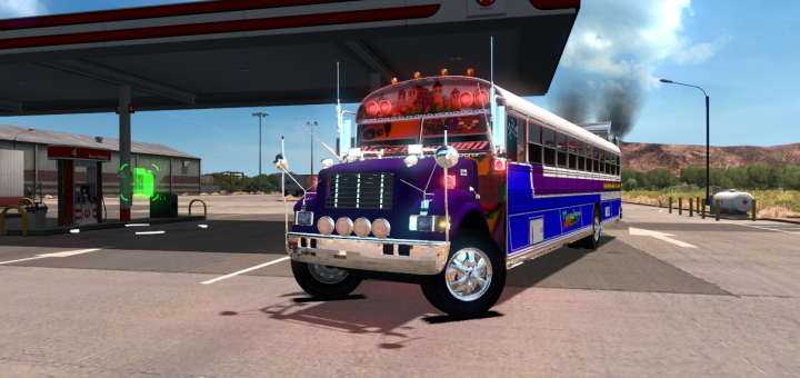 ATS bus | American truck simulator mods