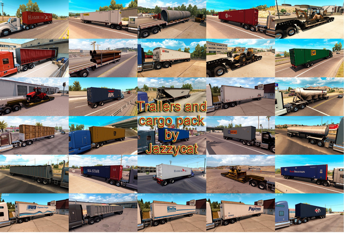 Trailers and Cargo Pack v2.4 1.35.x - atsmod.net