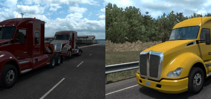 TSA OPENDECK TRAILER 1.35.X • ATS mods | American truck simulator mods ...