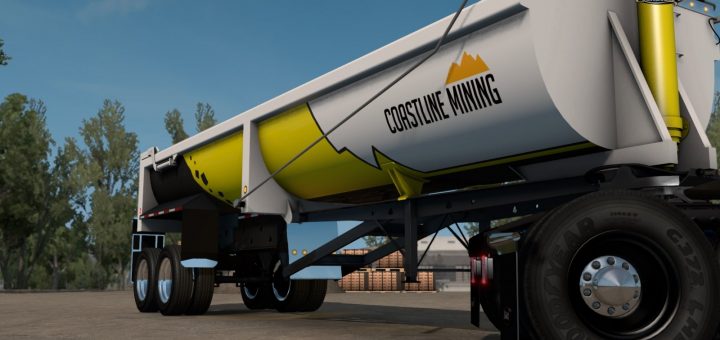 TSA DROP TRAILERS 1.36.X • ATS mods | American truck simulator mods ...