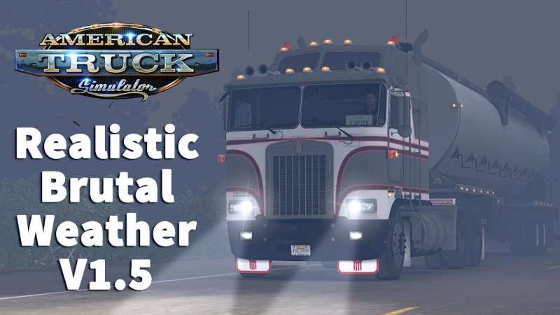 [ATS] Realistic Weather by Kass v1.5 (1.36.x) - atsmod.net