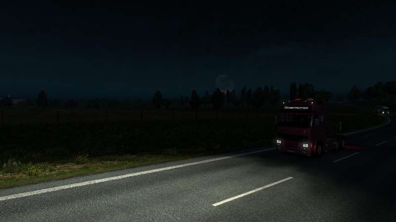 REALISTIC NIGHT SKIES 1.36 ATS - atsmod.net