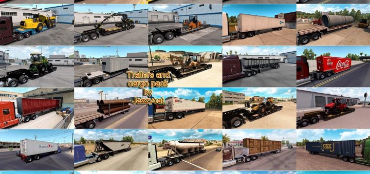 ATS Trailers mods | American truck simulator Trailers mods - atsmod.net
