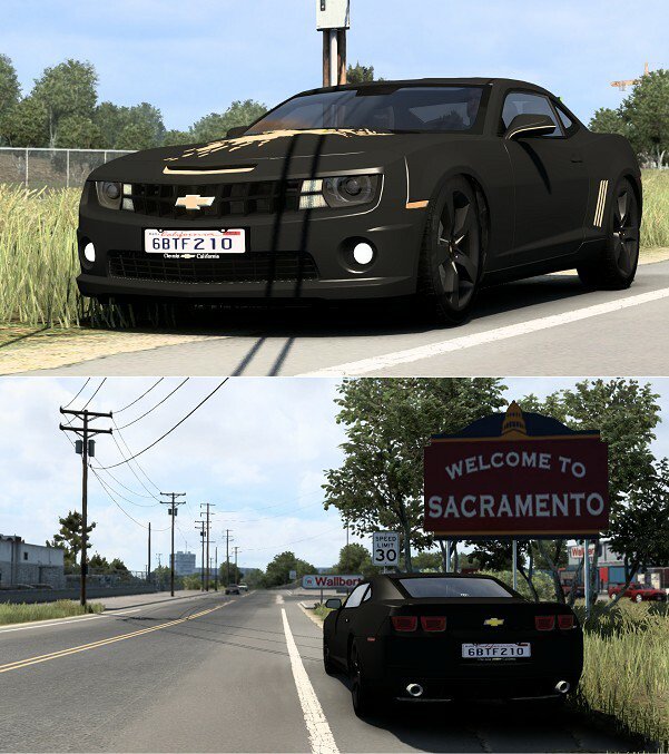 [ATS] Chevrolet Camaro 2012 ZL1 (Enes Batur Edition) v3.0 [1.40 ...