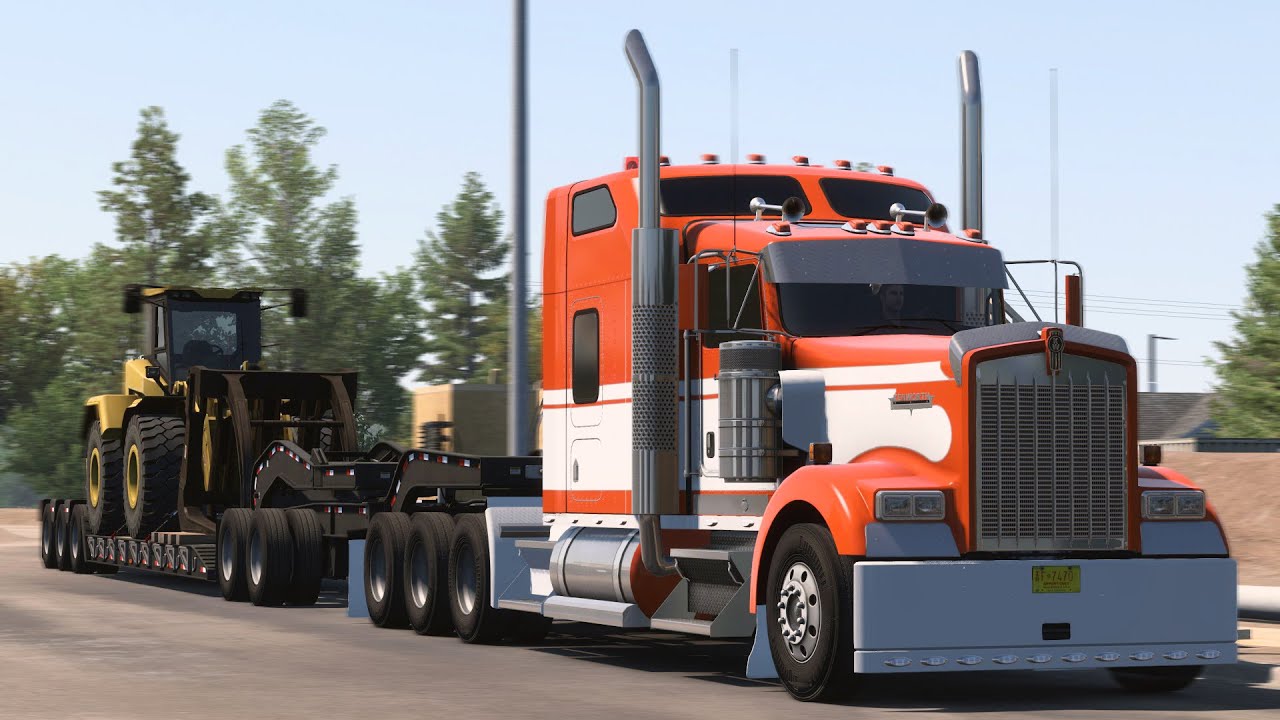 [ATS] Custom SCS Kenworth W900 v1.2 by NiZmO (1.40.x) - atsmod.net