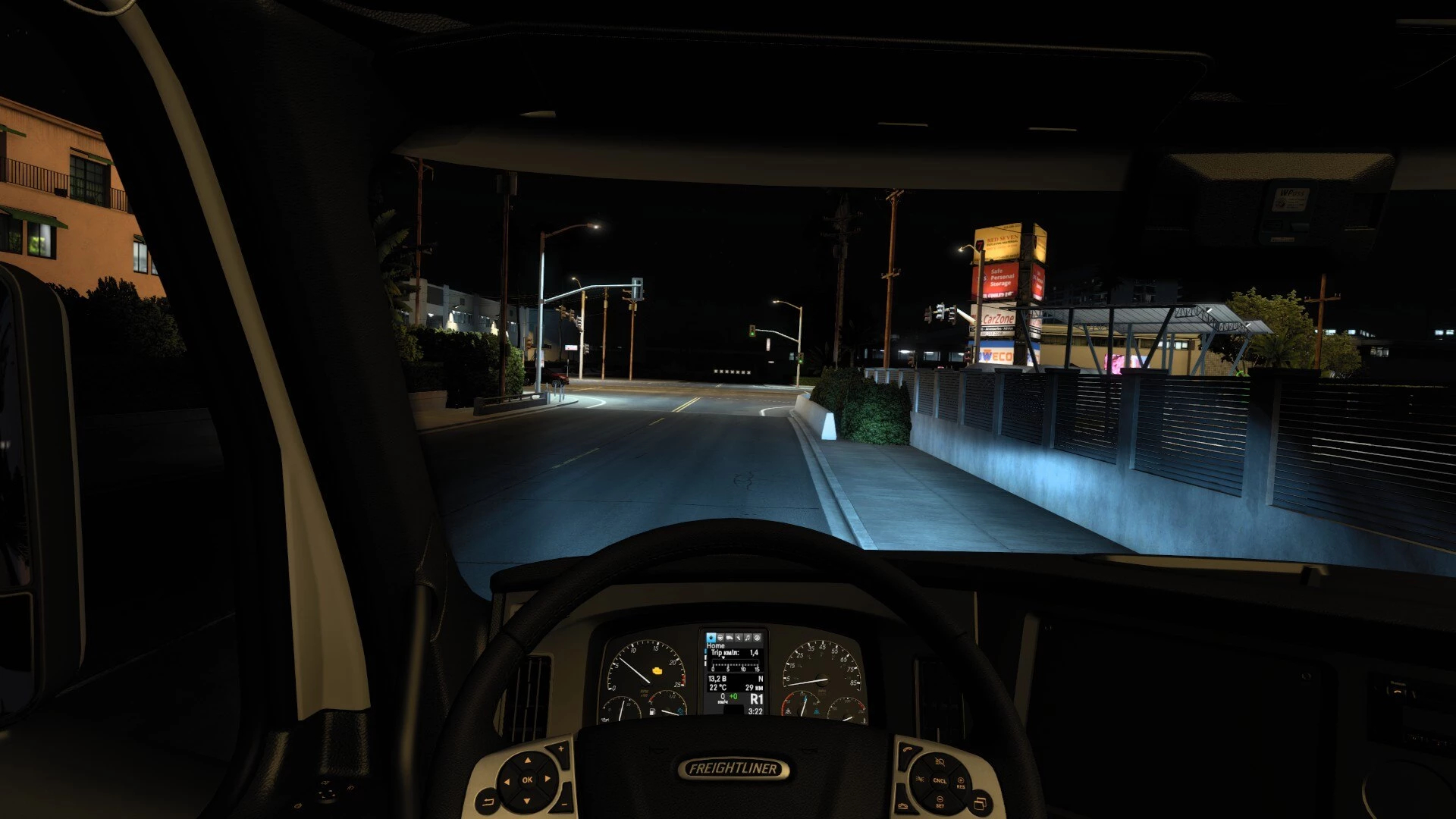 [ATS] Blue Xenon Lights v1.0 - atsmod.net