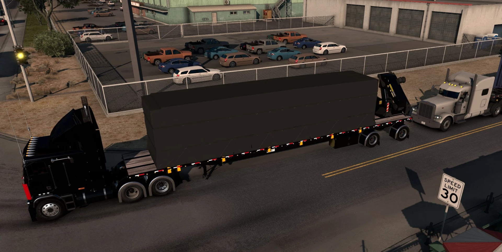 Transcraft TL2000 Trailer with Crane v1.2 (1.42.x) - atsmod.net