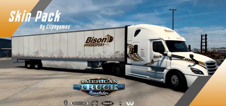 ATS skins mods | American truck simulator skins mods - atsmod.net