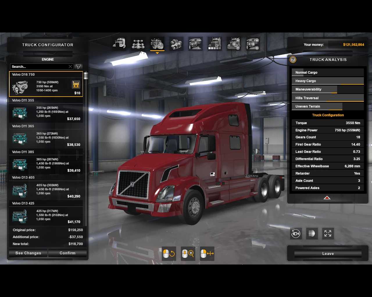 VOLVO VNL 750HP V1.0 - atsmod.net