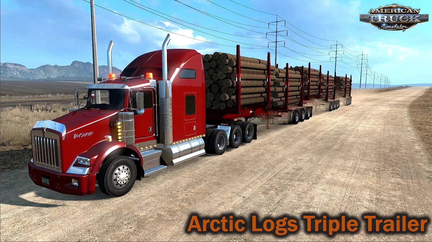 Ownable Arctic Logs Triple Trailer v1.2 (1.49.x) - atsmod.net