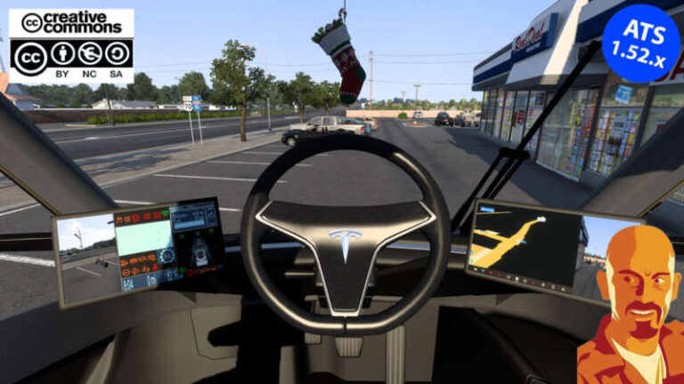 TESLA SEMI TRUCK 2019 v1.0 ATS 1.51.x - atsmod.net