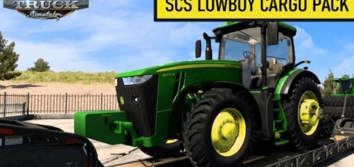 lowboy cargo Archives - ATS mods | American truck simulator mods