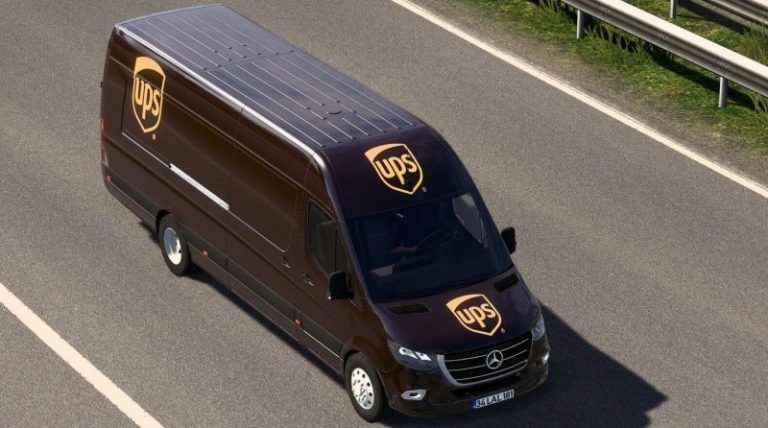 UPS MERCEDES-BENZ SPRINTER TRZPRO ATS 23 04 2025 1.0 1.54 - atsmod.net