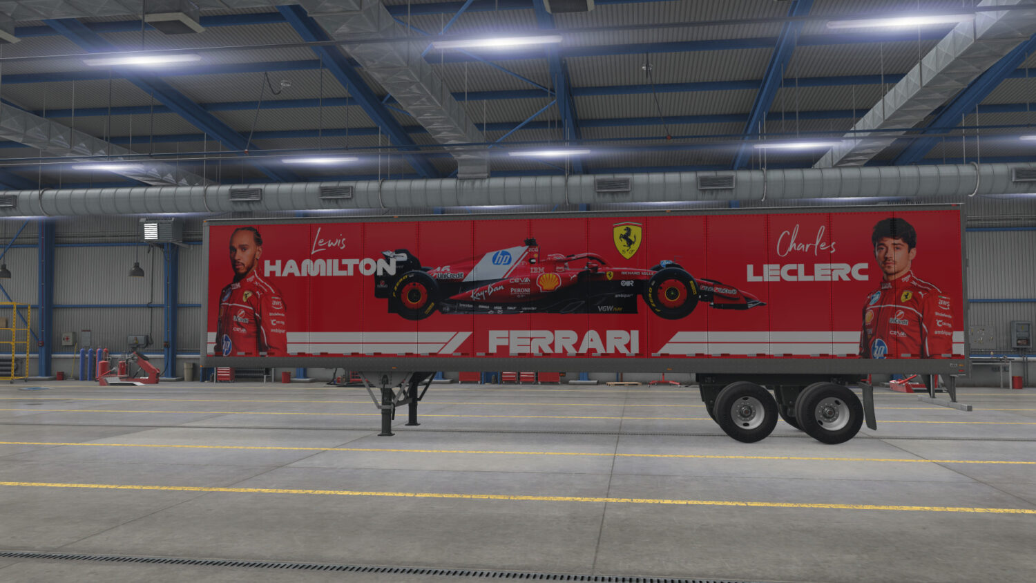 Combo Trailer Formula 1 Skins V1.0 - atsmod.net