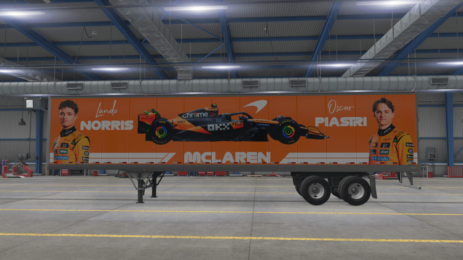 Combo Trailer Formula 1 Skins V1.0 - atsmod.net