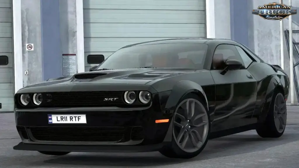Dodge Challenger SRT Hellcat Widebody 2018 v2.4 (1.55.x) - atsmod.net