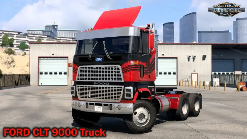 Ford CLT 9000 Truck + Interior v1.6 (1.55.x) - atsmod.net