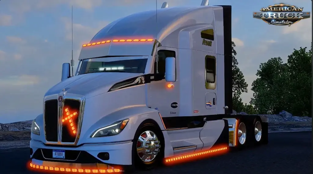 Kenworth T680 NextGen Custom Mexa v2.1 (1.55.x) - atsmod.net