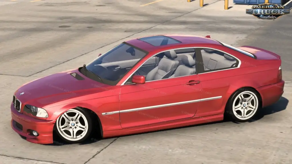 BMW 3 Series E46 + Interior v1.5 (1.56.x) - atsmod.net