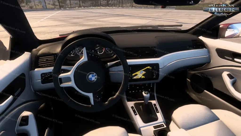 BMW 3 Series E46 + Interior v1.5 (1.56.x) - atsmod.net