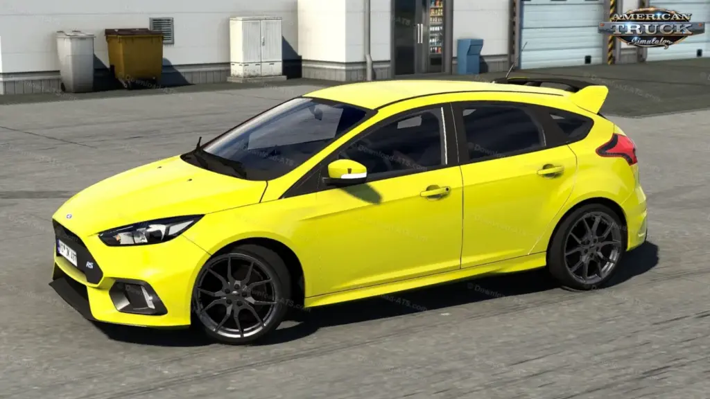 Ford Focus RS MK3 + Interior v3.1 (1.56.x) - atsmod.net