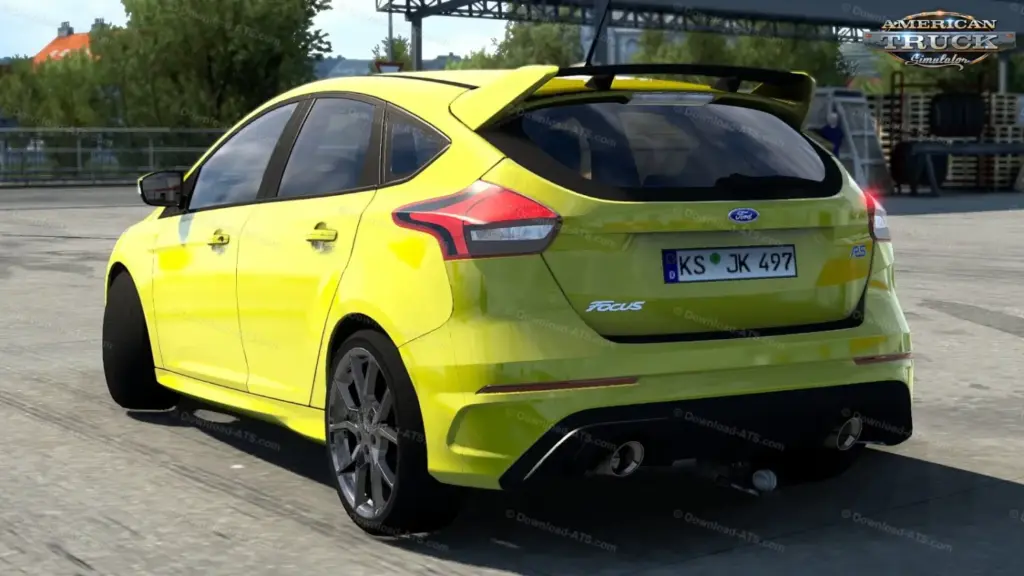 Ford Focus RS MK3 + Interior v3.1 (1.56.x) - atsmod.net
