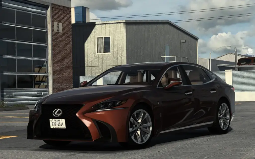 Lexus LS 500 F-Sport 2018 V1.9 1.56 - atsmod.net