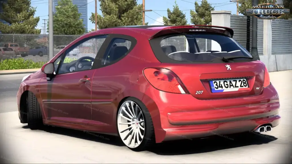 Peugeot 207 RC + Interior v1.56 (1.56.x) - atsmod.net