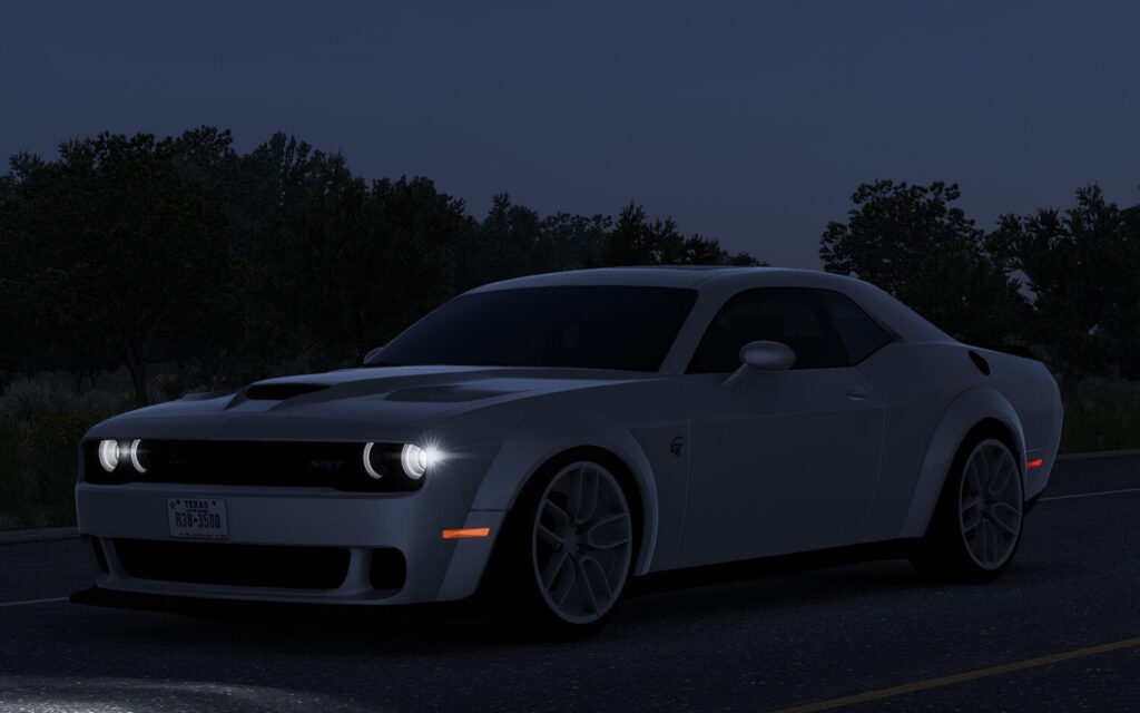 Dodge Challenger SRT Hellcat Widebody 2018 V2.5 1.56 - atsmod.net