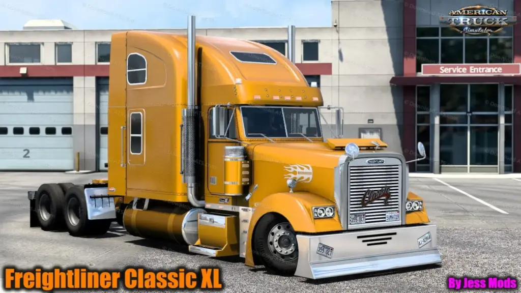 Freightliner Classic XL v4.2 By JessMods (1.56.x) - atsmod.net