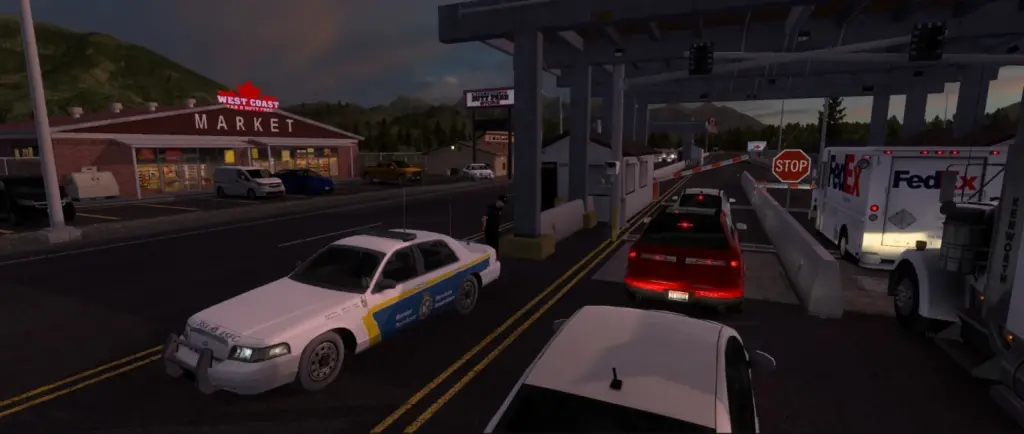 USA/Canada Added Border Checkpoints v1.0.1 - atsmod.net