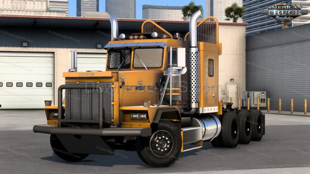 Edison BDE Truck + Interior v0.9.1 (1.56.x) - atsmod.net