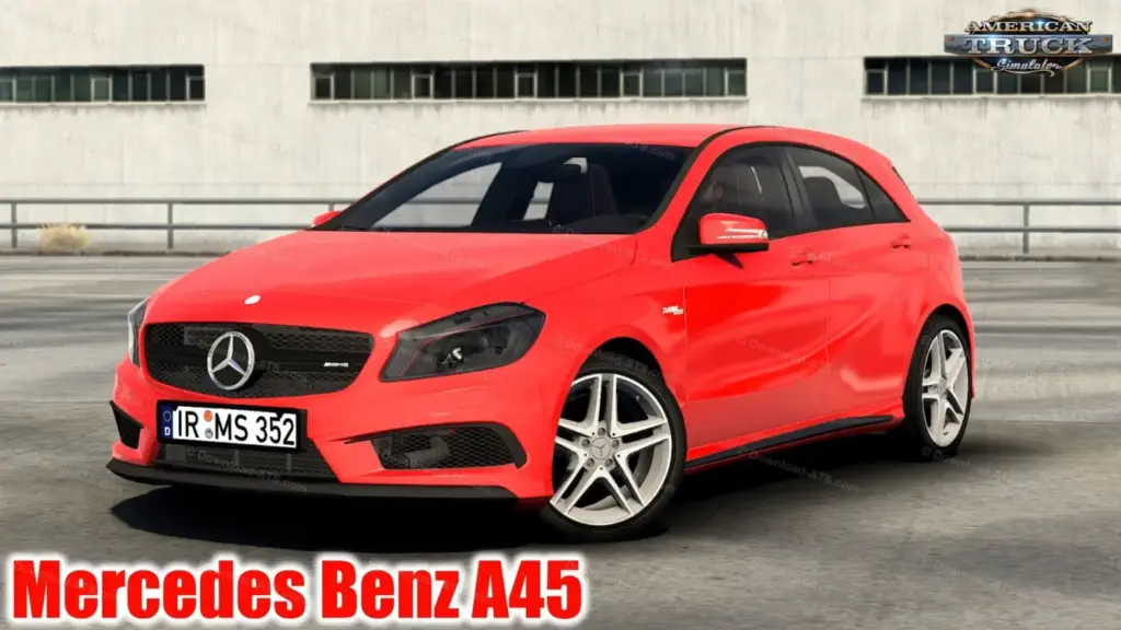 Mercedes Benz A45 + Interior v1R160 (1.57.x) - atsmod.net