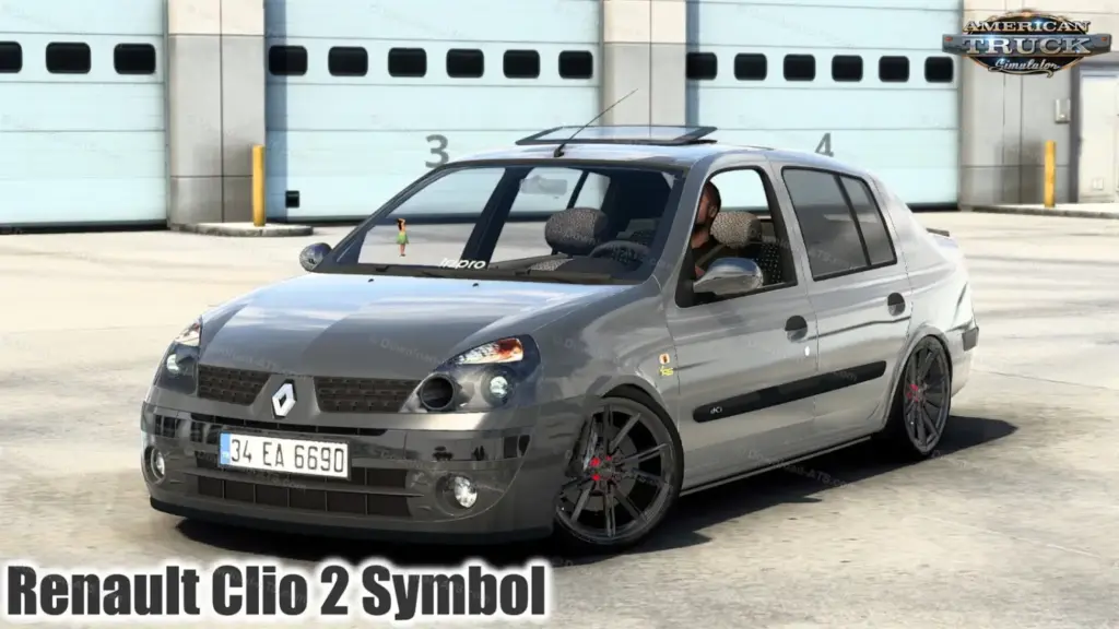 Renault Clio 2 Symbol + Interior v1R160 (1.57.x) - atsmod.net