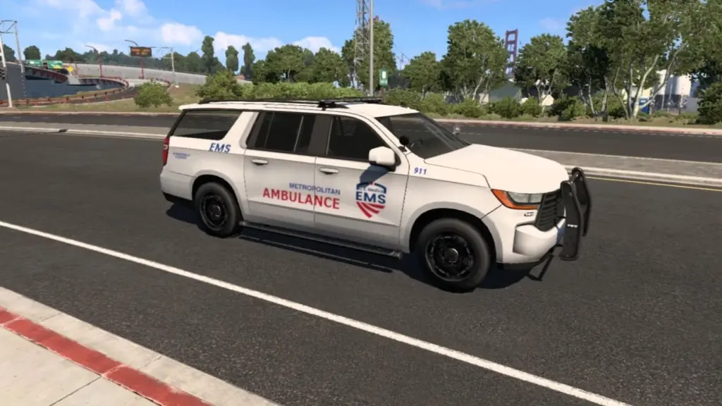 ATS emergency vehicles pack v1.3 - atsmod.net
