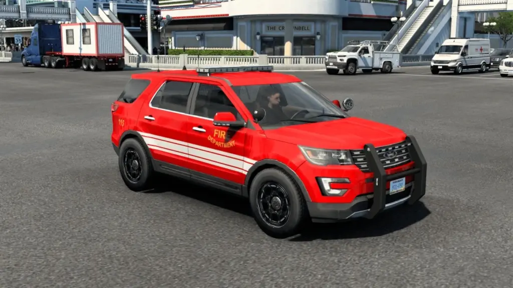 ATS emergency vehicles pack v1.3 - atsmod.net
