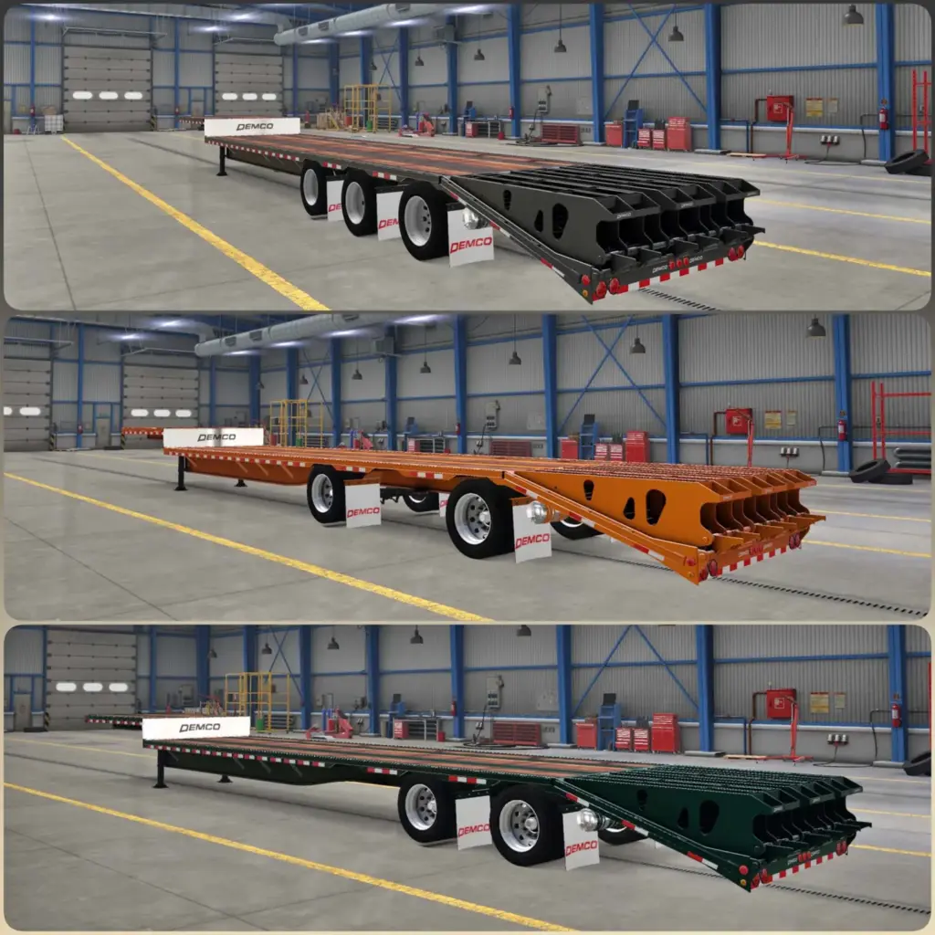 DEMCO Drop Deck Trailer v1.1 1.57 - atsmod.net