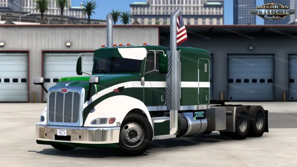 Peterbilt 386 + Interior v2.0 By Modjeski (1.57.x) - atsmod.net