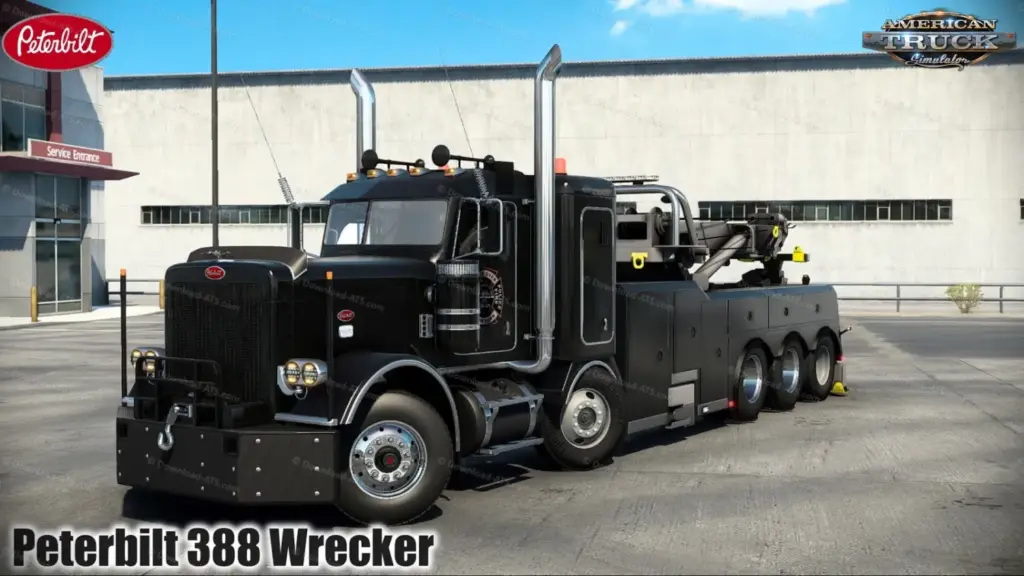 Peterbilt 388 Wrecker Truck v1.6 (1.57.x) - atsmod.net